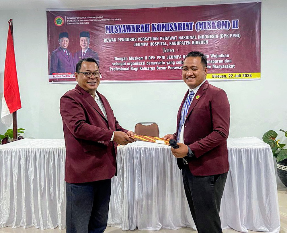 Muhammad Sayuti Terpilih Aklamasi Sebagai Ketua DPK PPNI Jeumpa ...