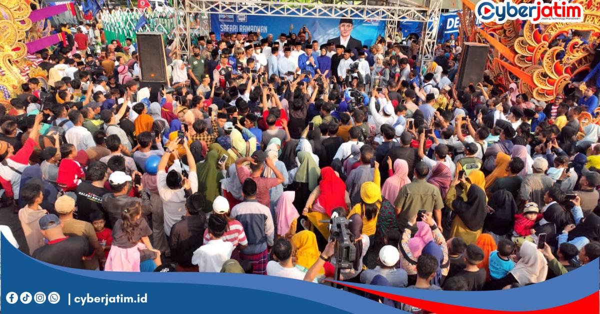 Ribuan Masyarakat dan Musik Tradisional Daul Sambut AHY di Kabupaten ...