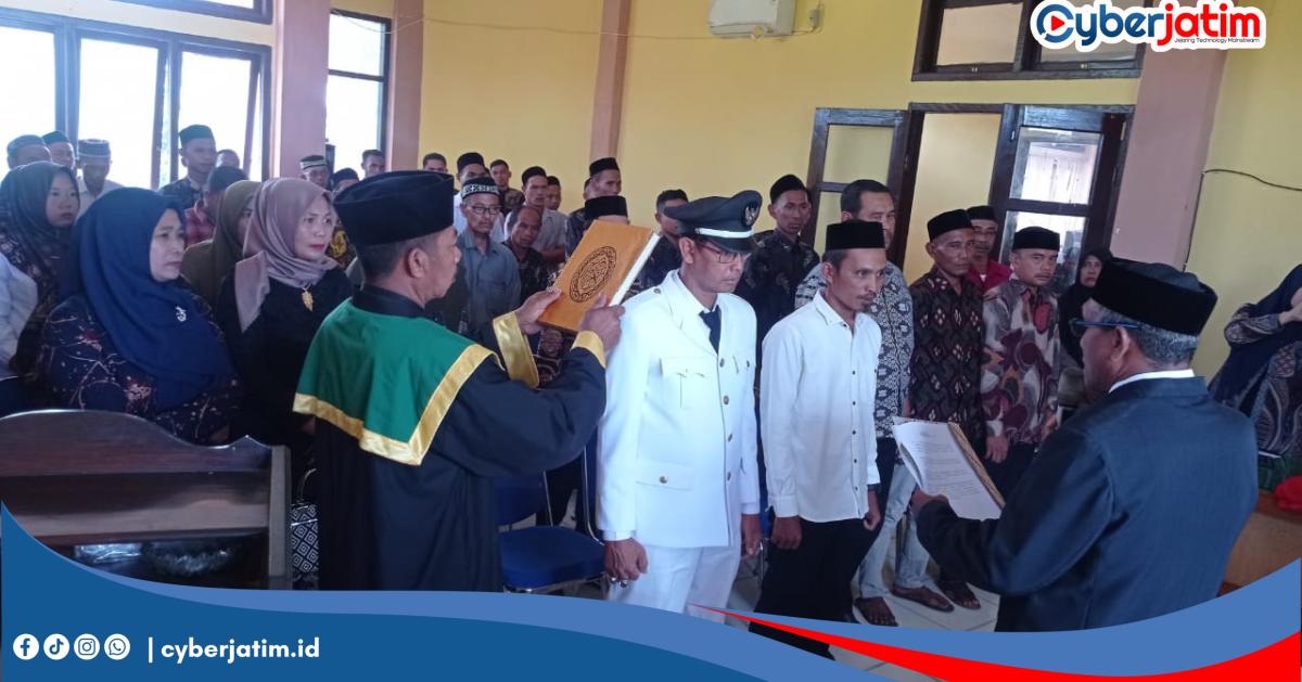 Camat Pasie Raja Lantik Edy Hasmir Hs, Sebagai Keuchik Gampong Baro ...